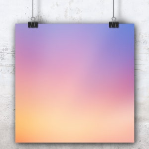 Sunset Gradients, Sunset Ombre, Ombre Sunset, Digital Paper, Scrapbook ...