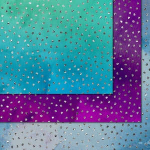 Snow Digital Paper, Snow Scrapbook Paper, Watercolor, Winter, Glitter ...