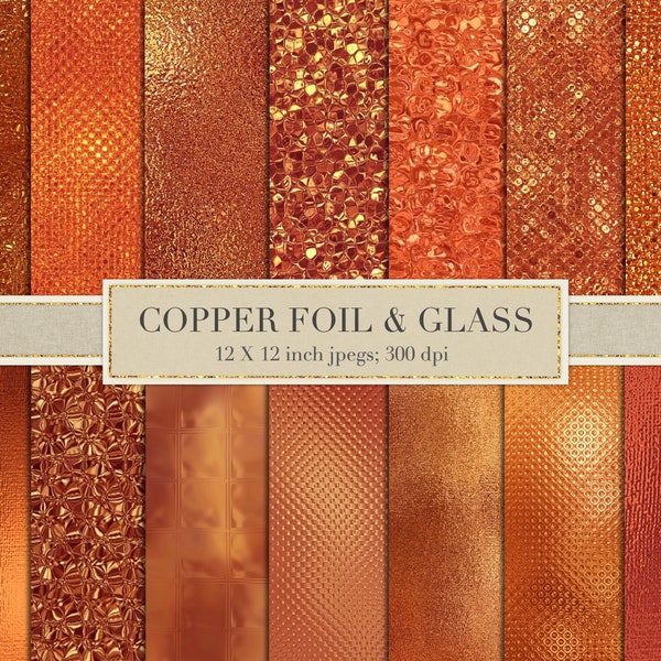 Copper Foil Paper - Etsy