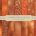 Copper Foil, Copper Textures, Metallic, Glass, Glassy, Copper, Orange ...
