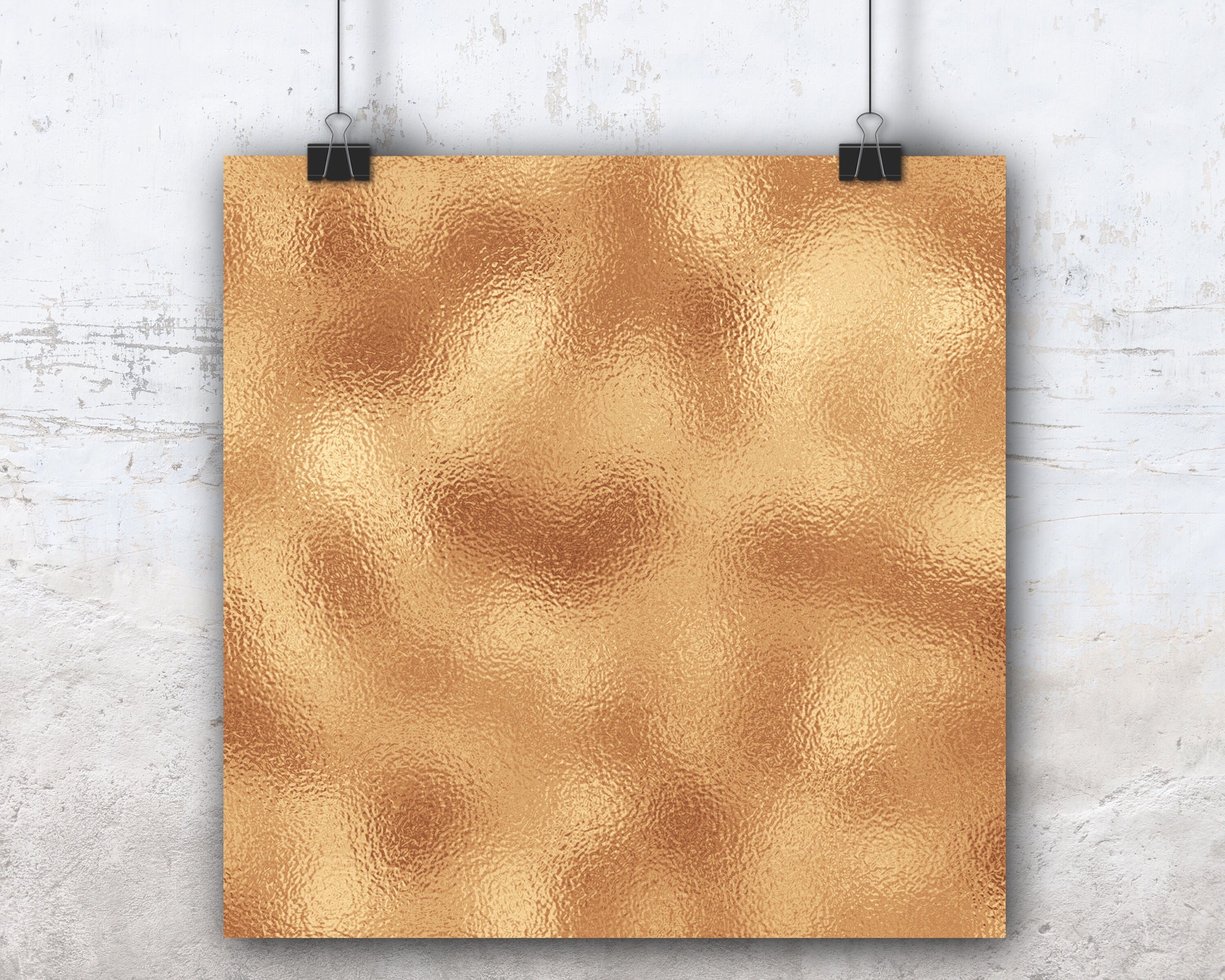 Digital Paper Metallic Foils Rose Gold Gold Silver | Etsy