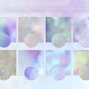 Glass Digital Paper, Iridescent Glass, Glassy, Glass, Crystal, Digital ...