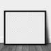 Minimalist Frame Mockup Black Frame Mockup Horizontal Frame - Etsy