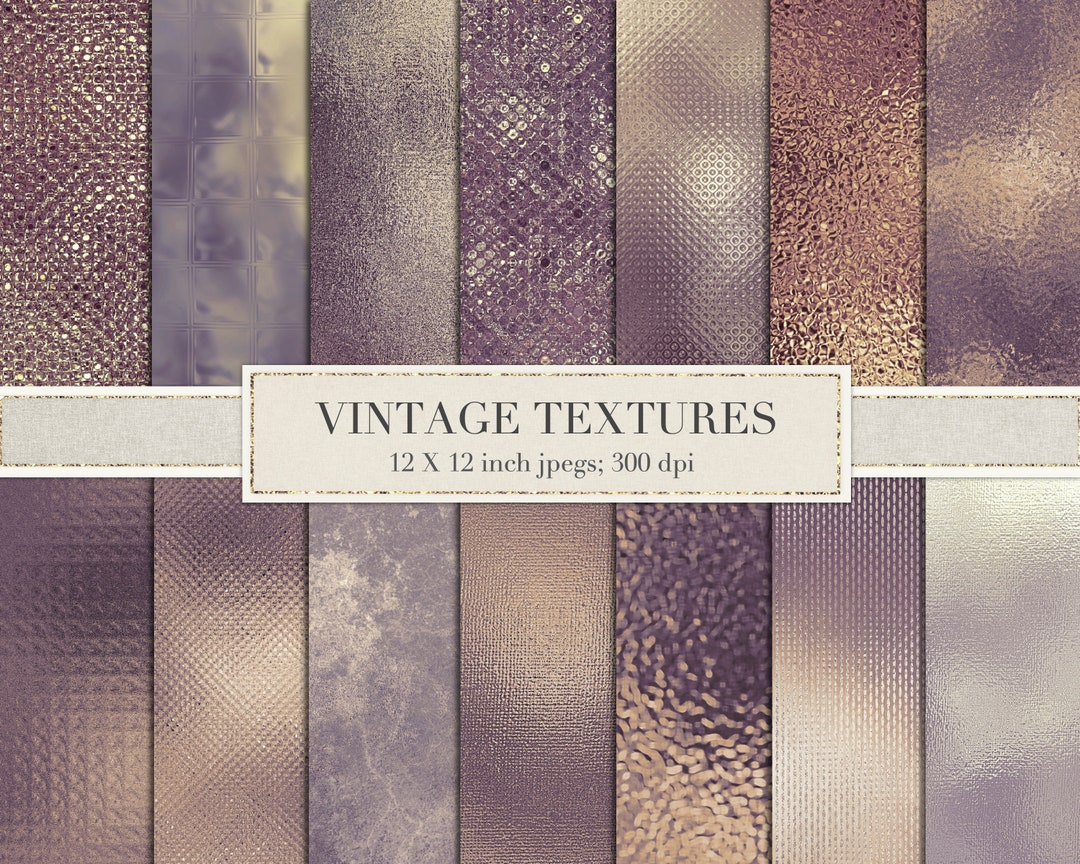 Vintage Textures, Vintage Foil, Digital Paper, Scrapbook Paper ...