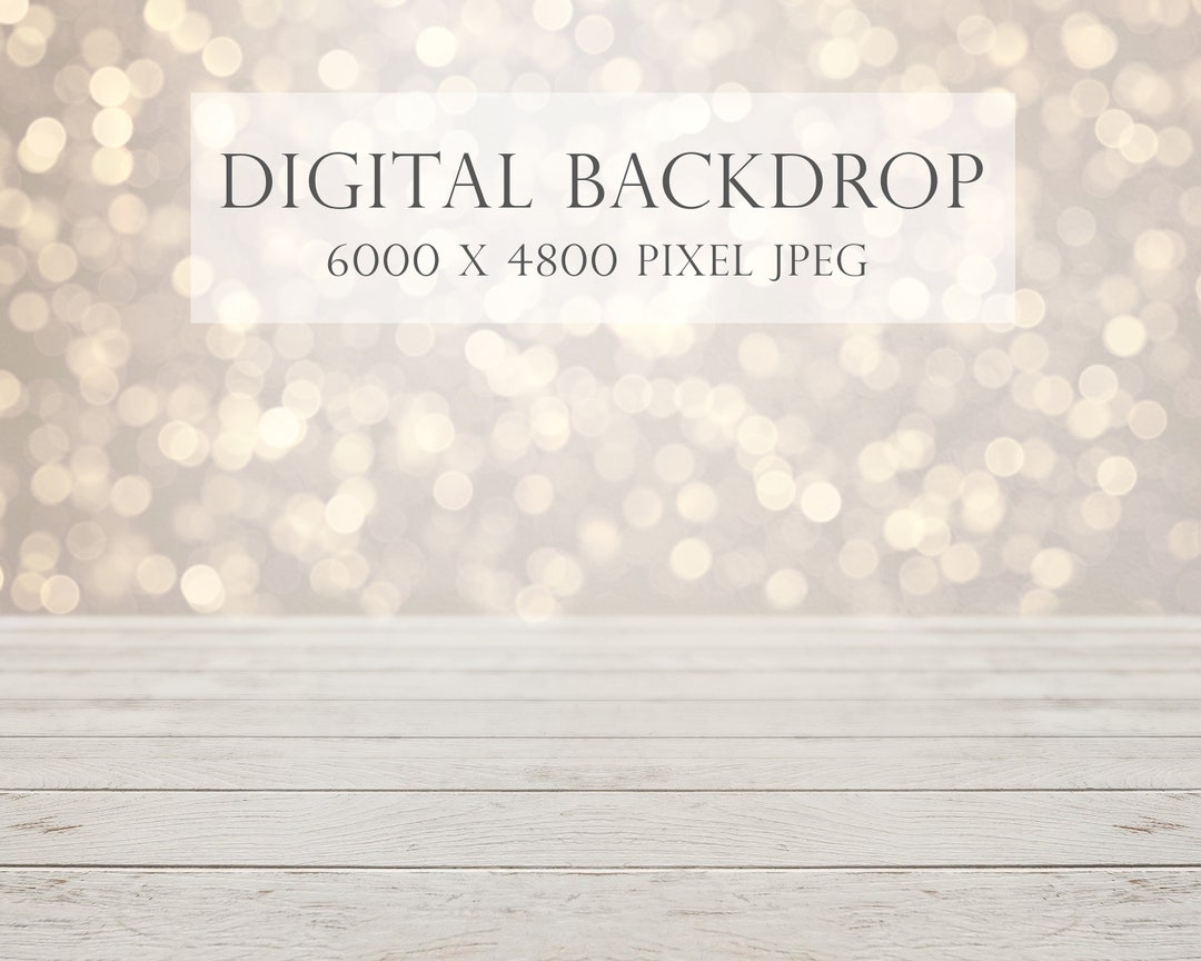 Bokeh Backdrop, Digital Backdrop, Bokeh, Lights, Photography Backdrop ...