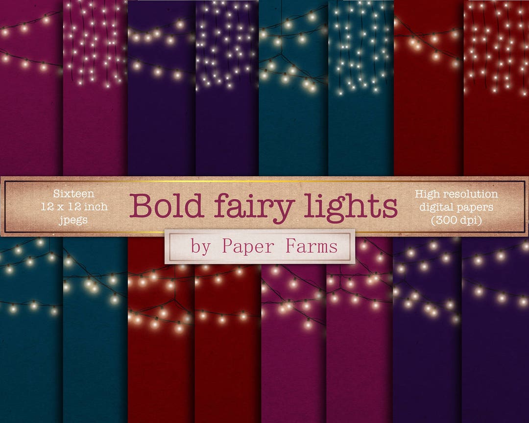 Fairy Light Backgrounds, Light Strings, Fairy Lights, Kraft Paper ...