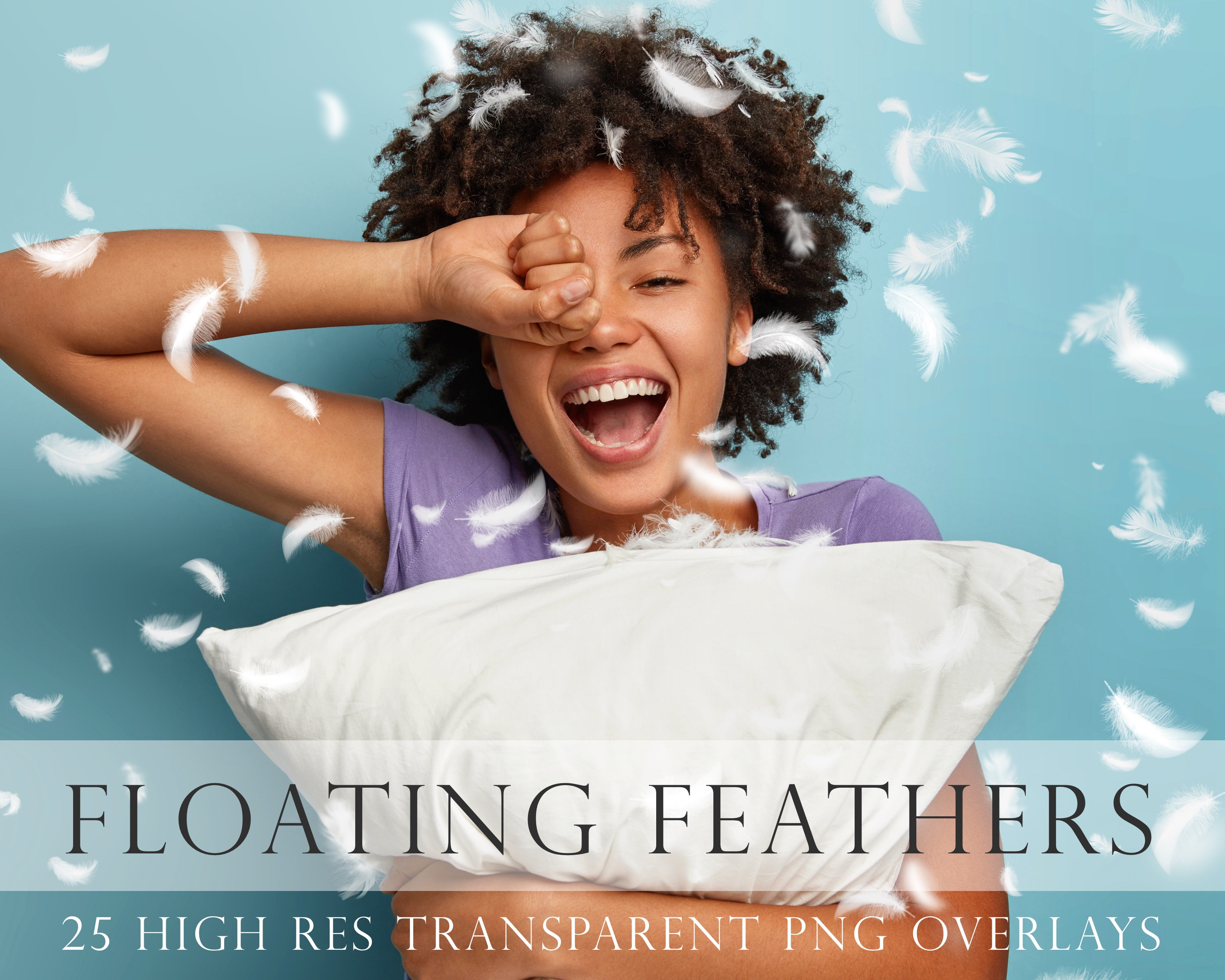 Falling Feather Overlays, Floating Feathers, Feathers, Pillow Fight ...