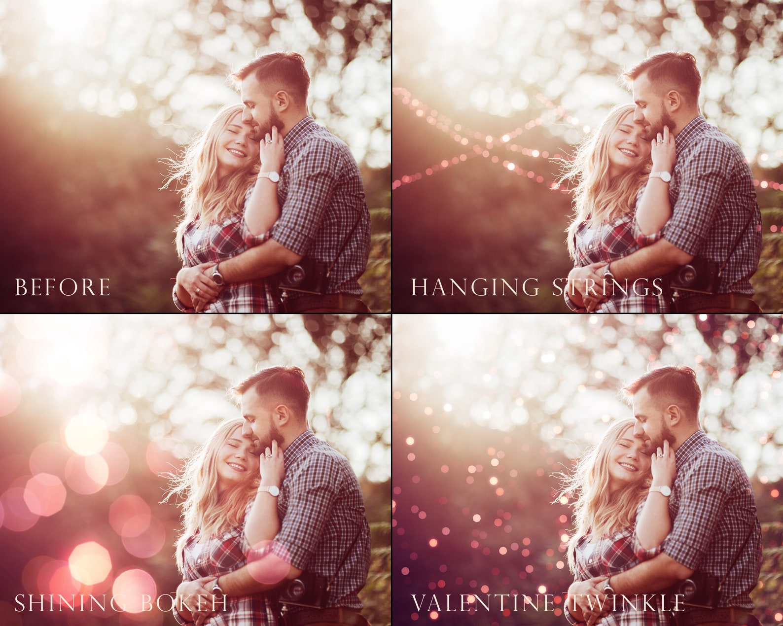 Valentine Bokeh Overlays Heart Bokeh Overlays Love Heart | Etsy