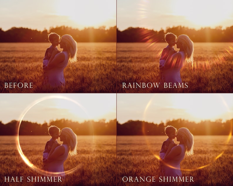 Ring of Fire Overlays Ring of Light Overlay Sun Ring Lens - Etsy