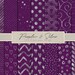 Purple Silver Digital Paper Scrapbook Paper Background - Etsy