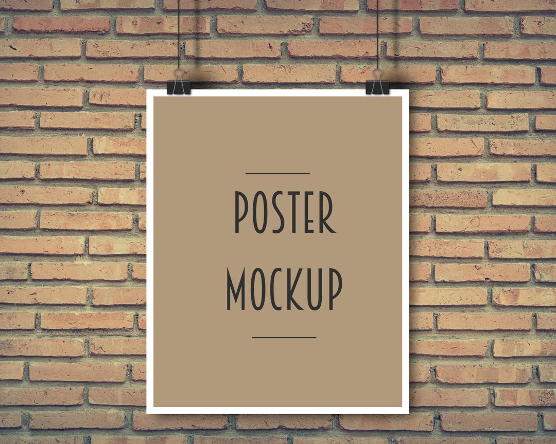 Stock Mockup, Mockup, Poster, Artwork, Photography, Painting, Hanging ...