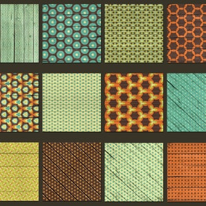 Retro Wood, Digital Paper, Scrapbook Paper, Retro Patterns, Vintage ...