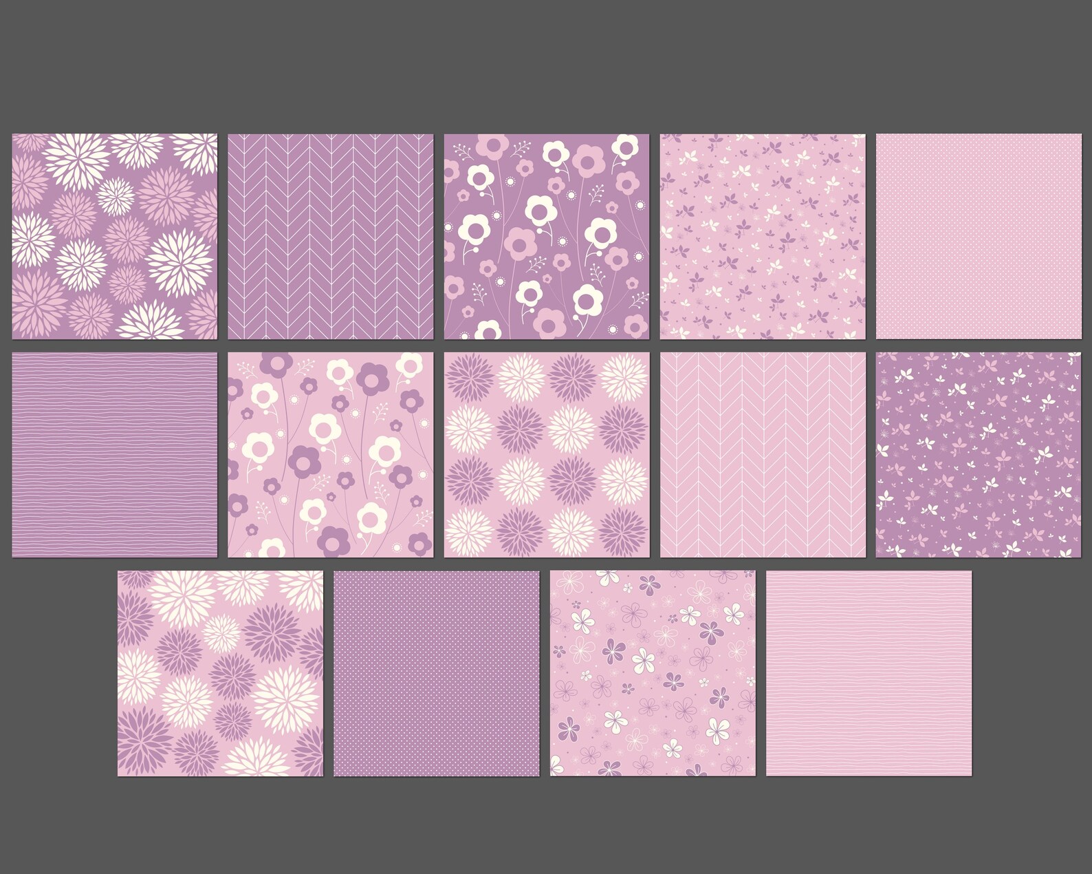 Lavender Digital Paper Lavender Scrapbook Paper Lavender - Etsy