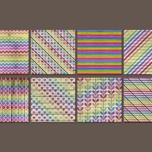 Rustic Rainbow, Rainbow Wood, Geometric, Rainbow, Colorful, Stripes ...