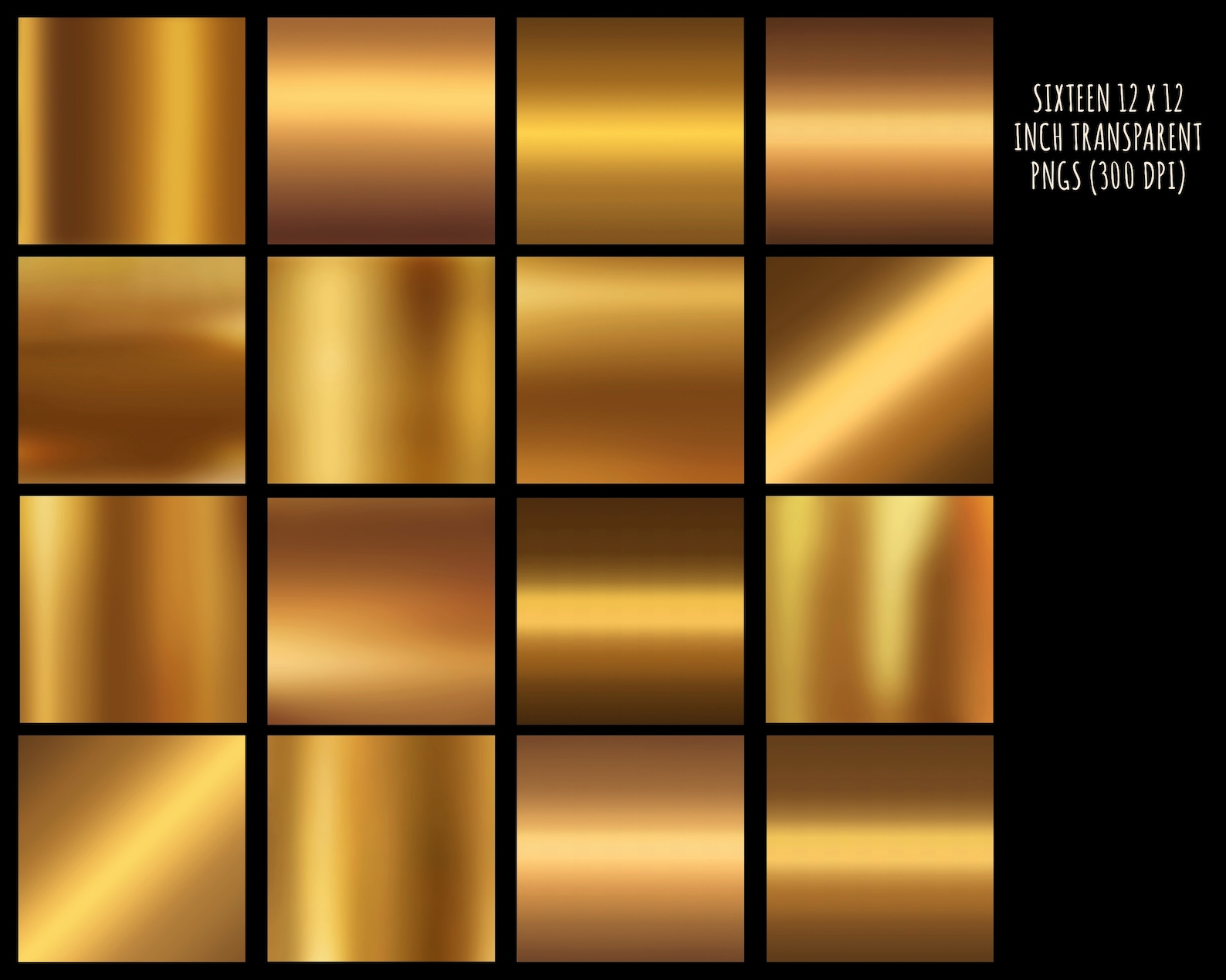 Dark Gold Gradients Dark Gold Scrapbook Paper Deep Gold - Etsy