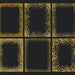 Gold Glitter Frames, Overlays, 8.5 X 11 Inches, Christmas Frames, Gold ...