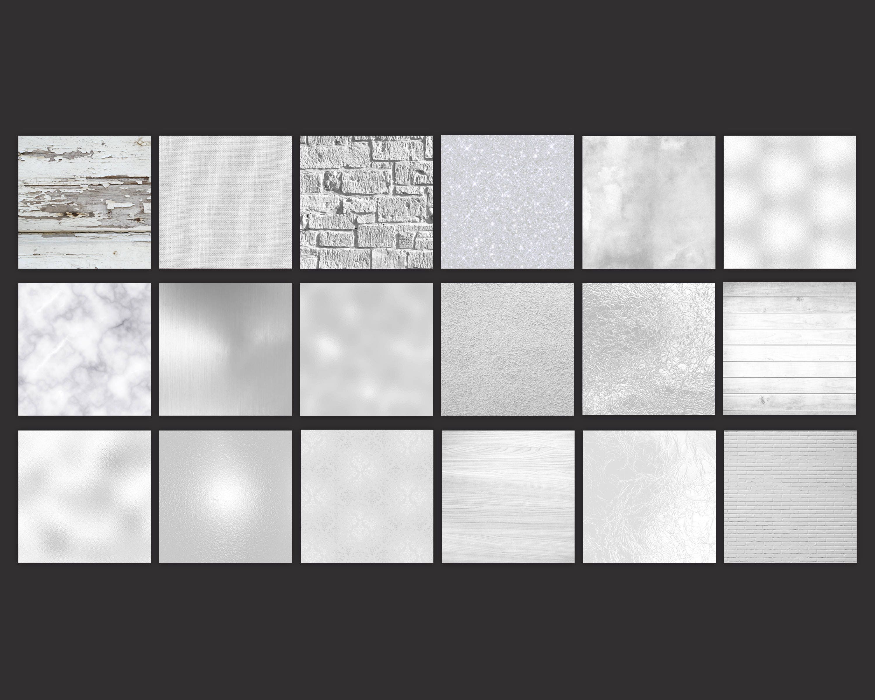 White Digital Paper White Textures White Backgrounds White - Etsy