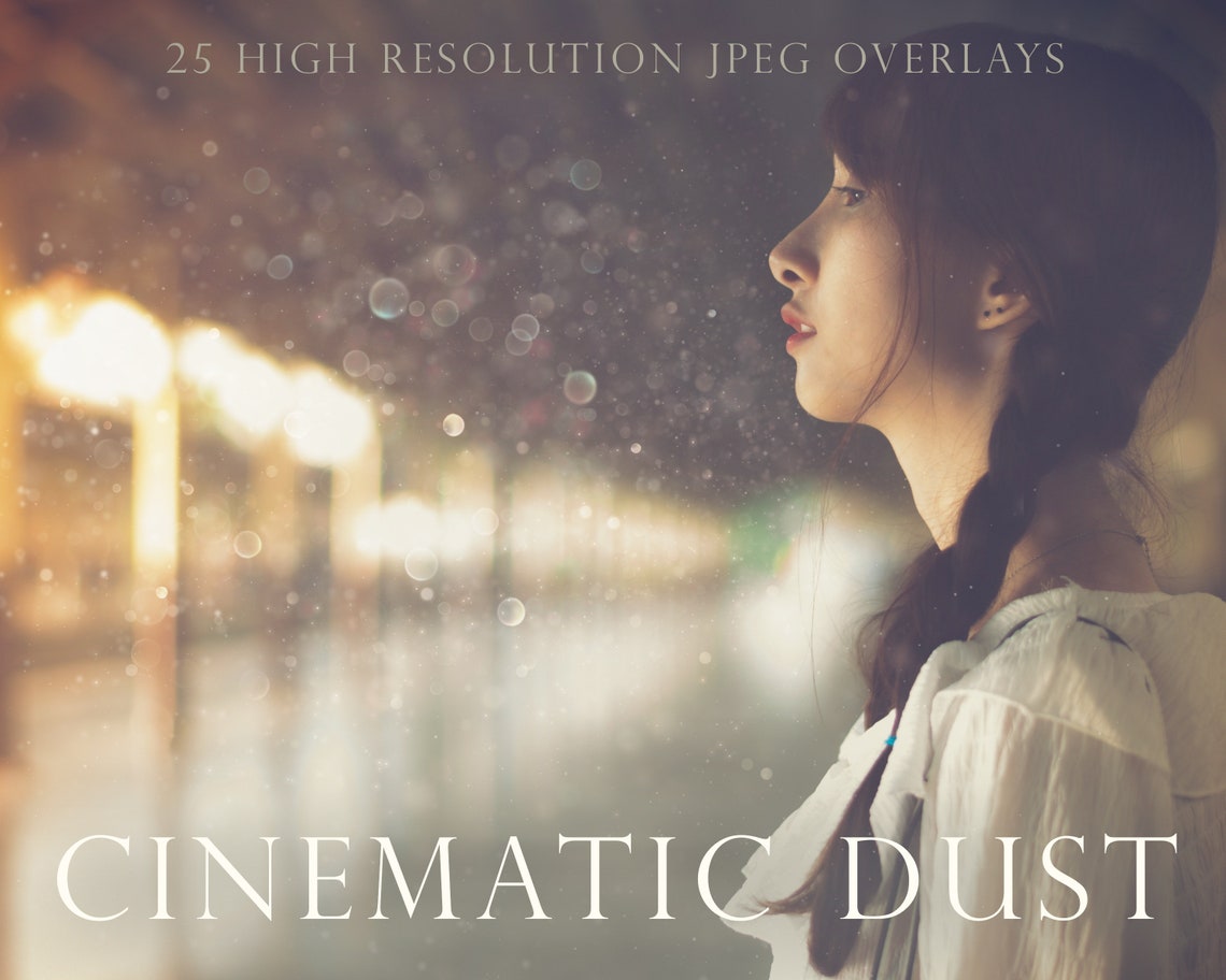 Cinematic Dust Overlays Dust Overlays Bokeh Dust Overlay - Etsy