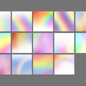 Ombre Rainbow, Rainbow Ombre, Digital Paper, Scrapbook Paper, Printable ...