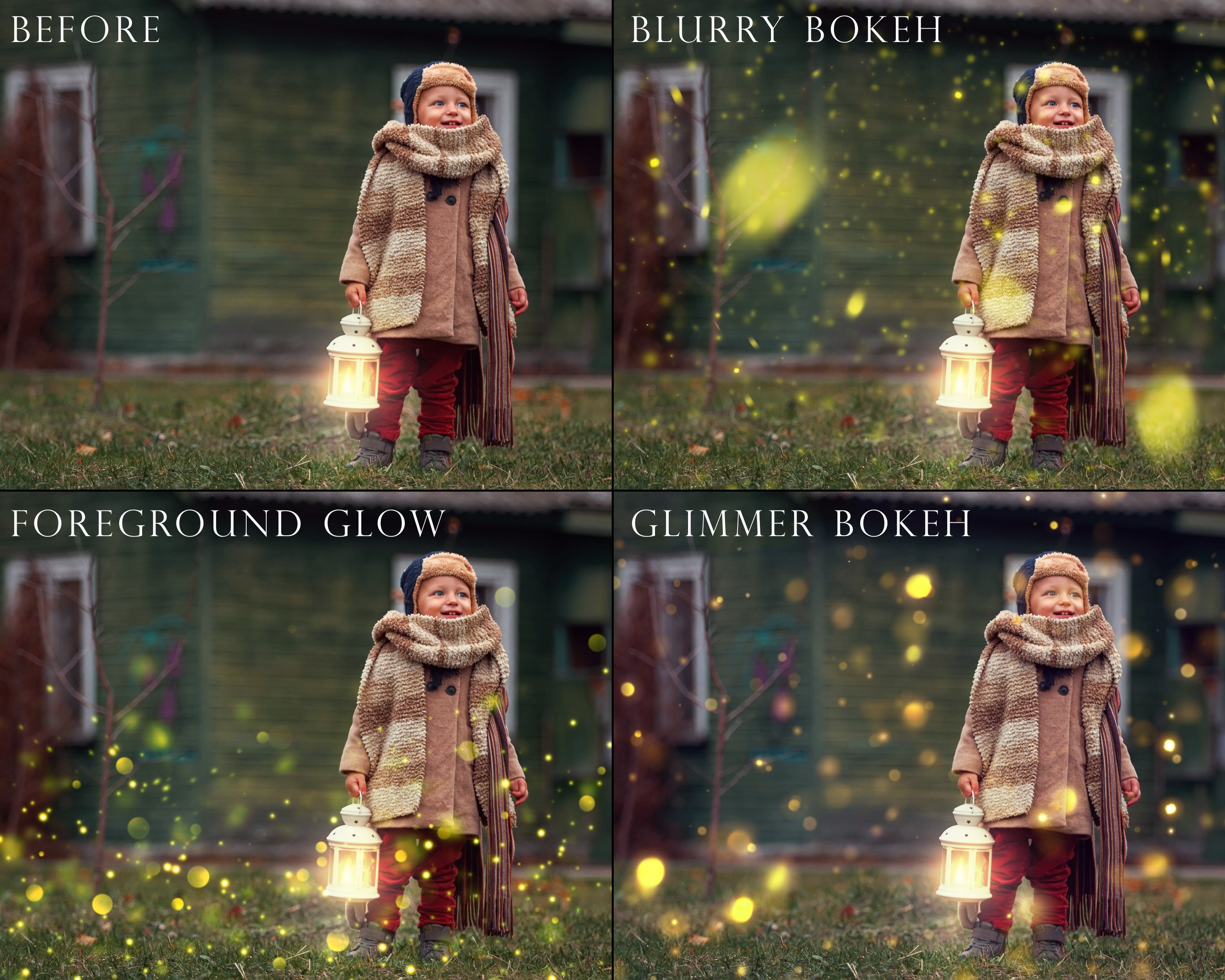 Firefly Bokeh, Bokeh Fireflies, Overlay, Overlays, Green Fireflies ...