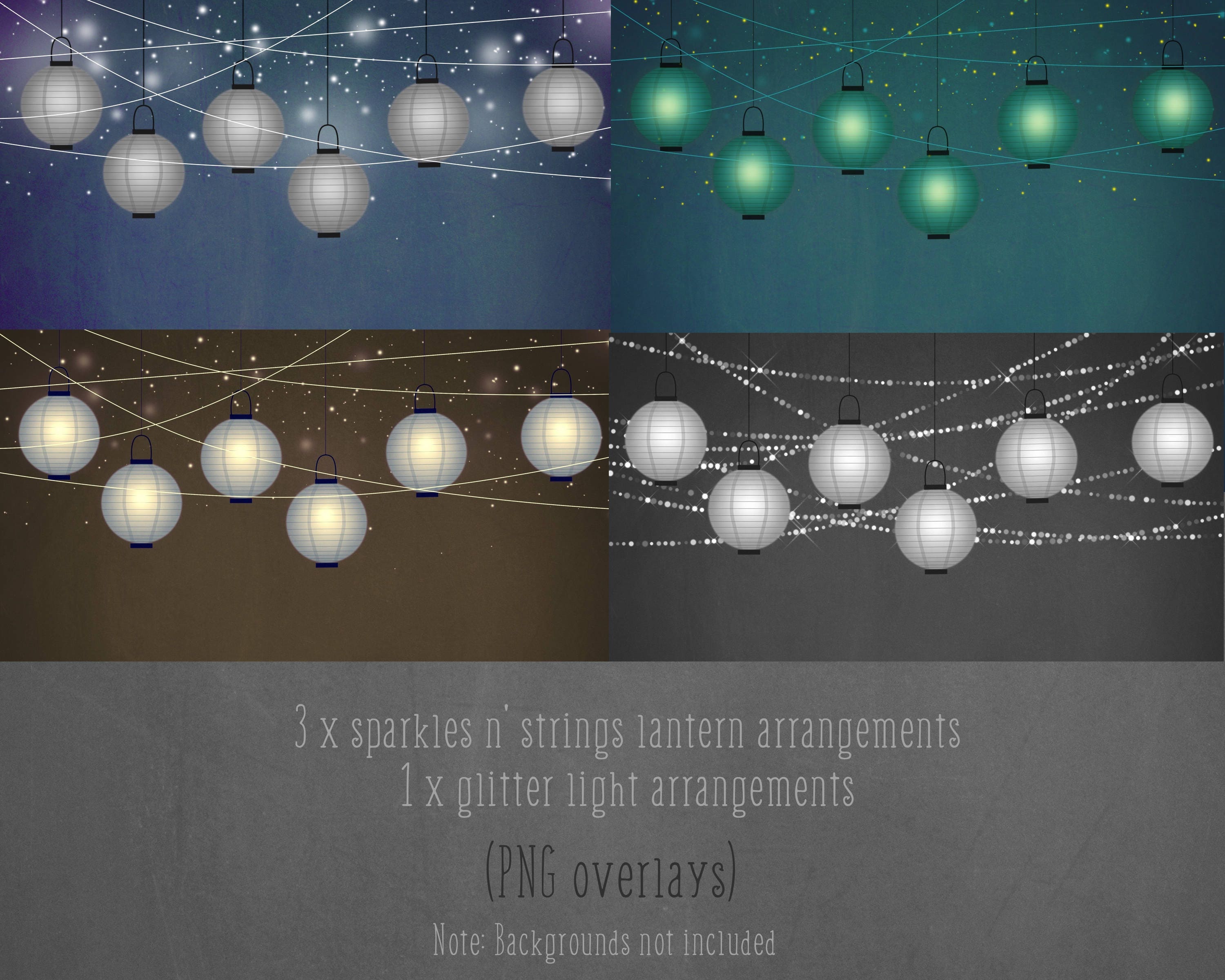 Paper Lanterns Clipart Lanterns Clipart Paper Lantern | Etsy