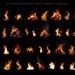 Flame Overlays, Fire Overlays, Campfire Overlays, Fireplace, Photoshop ...