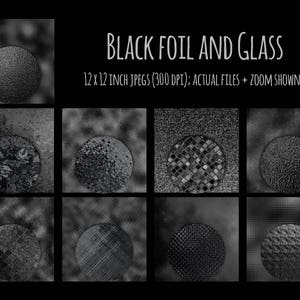 Black Digital Paper, Textures, Black, Black Backgrounds, Black Foil ...