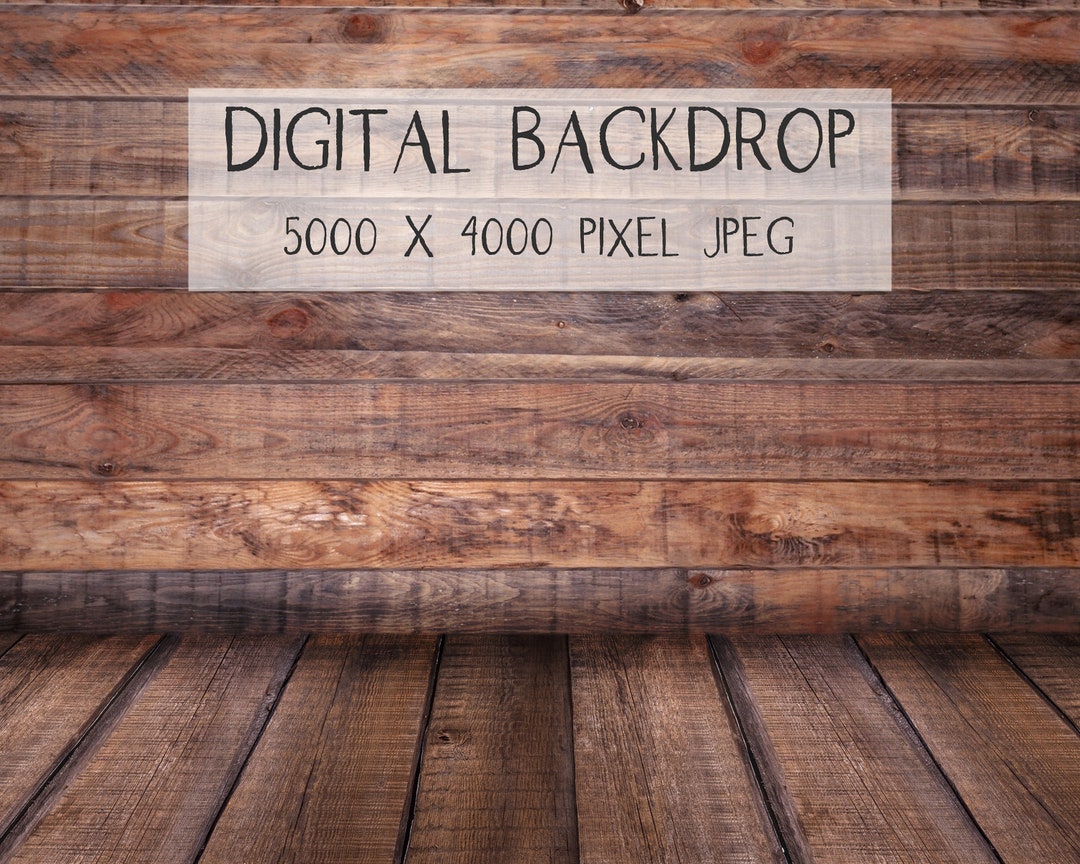 Rustic Wood Backdrop, Printable Wood Backdrop, Photography Backdrop ...