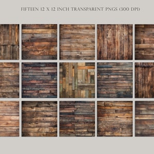 Rustic Wood Backgrounds, Rustic Wood Digital Paper, Scrapbook Paper ...