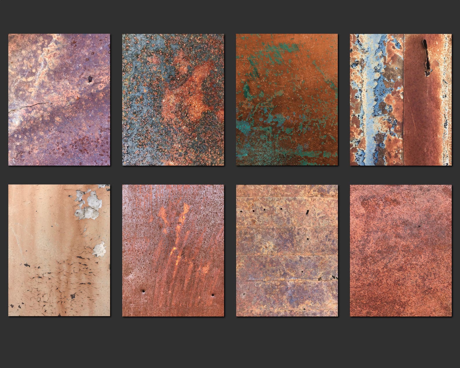 Rust Digital Paper Rust Scrapbook Paper Printable Rust - Etsy