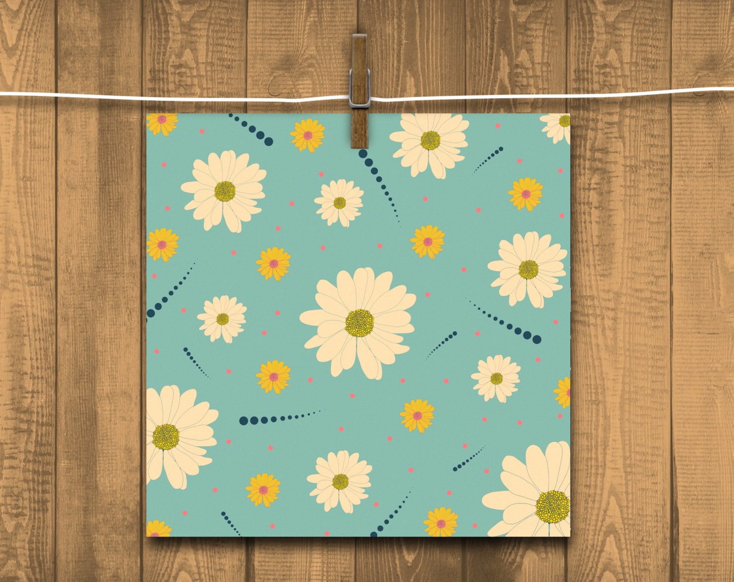 Spring Flowers Hand-drawn Digital Paper Hand-drawn Flowers - Etsy