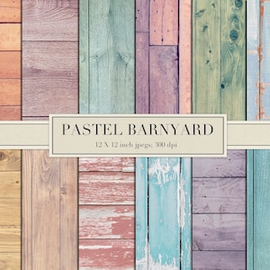 Barnyard Wood, Rustic Wood, Digital Paper, Scrapbook Paper, Background ...