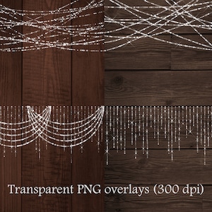 Silver Light Overlays, Silver Light Clipart, Silver Glitter Lights ...