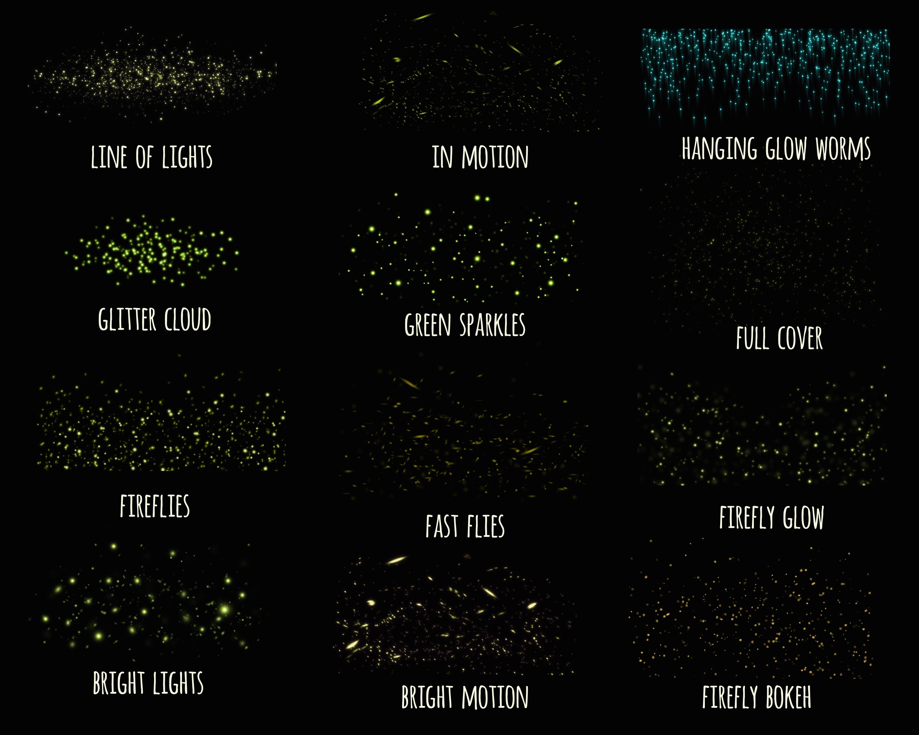 Firefly Overlays Fireflies Overlay Photoshop Overlays Glow - Etsy Australia