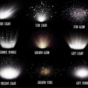 Gift Light Overlay, Christmas Present Overlay, Magic, Shine, Gift, Box ...