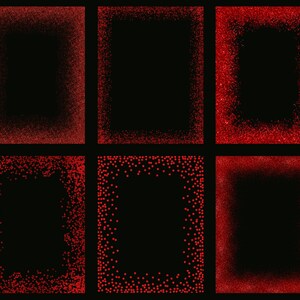 Christmas Glitter Frames, Christmas Glitter Borders, Christmas Confetti ...