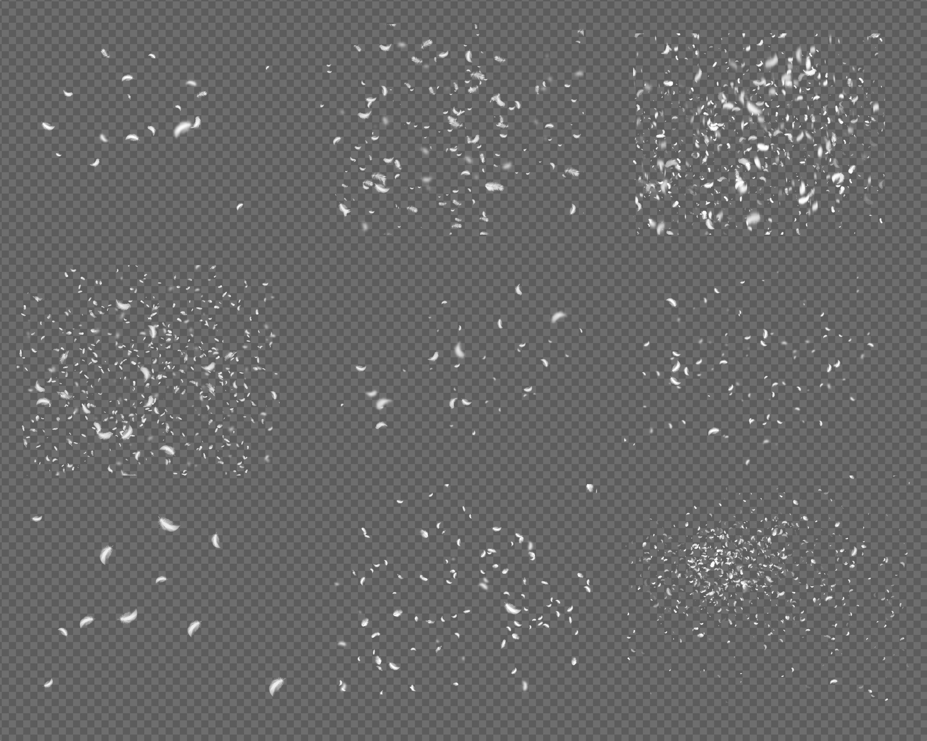 Falling Feather Overlays, Floating Feathers, Feathers, Pillow Fight ...