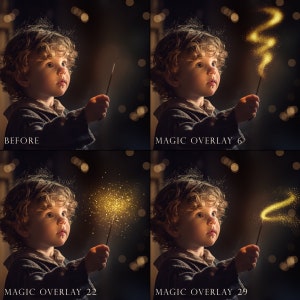 Magic Light Overlays, Magic Wand Light Overlay, Swirling Light Overlay ...