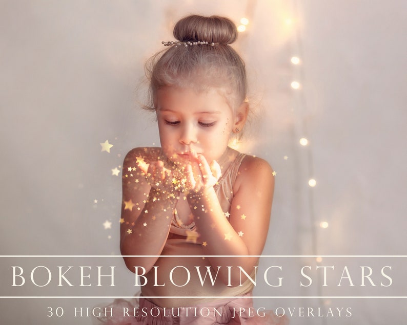 Blowing Stardust Overlays Star Dust Star Confetti Star | Etsy