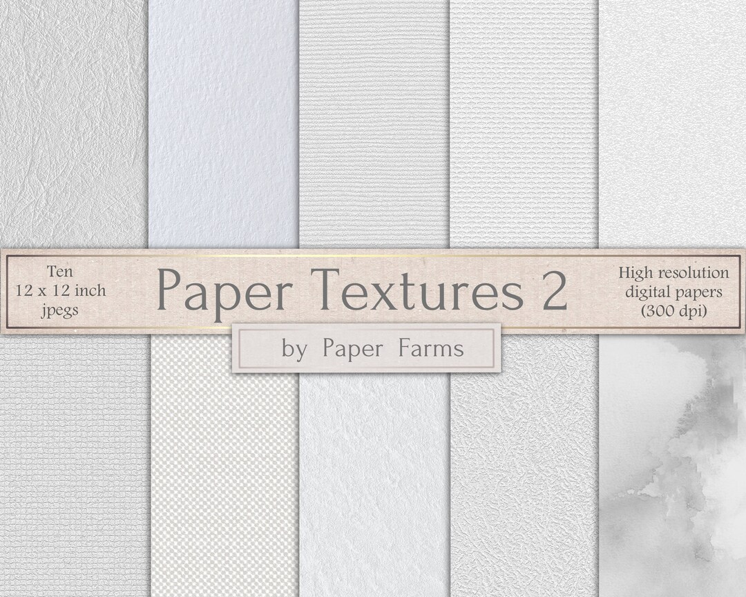 White Digital Paper, White Textures, Digital Paper, Scrapbook Paper ...