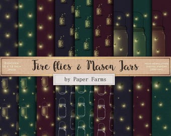 Digital Paper Camping With Dad Father's Day Outdoors - Etsy