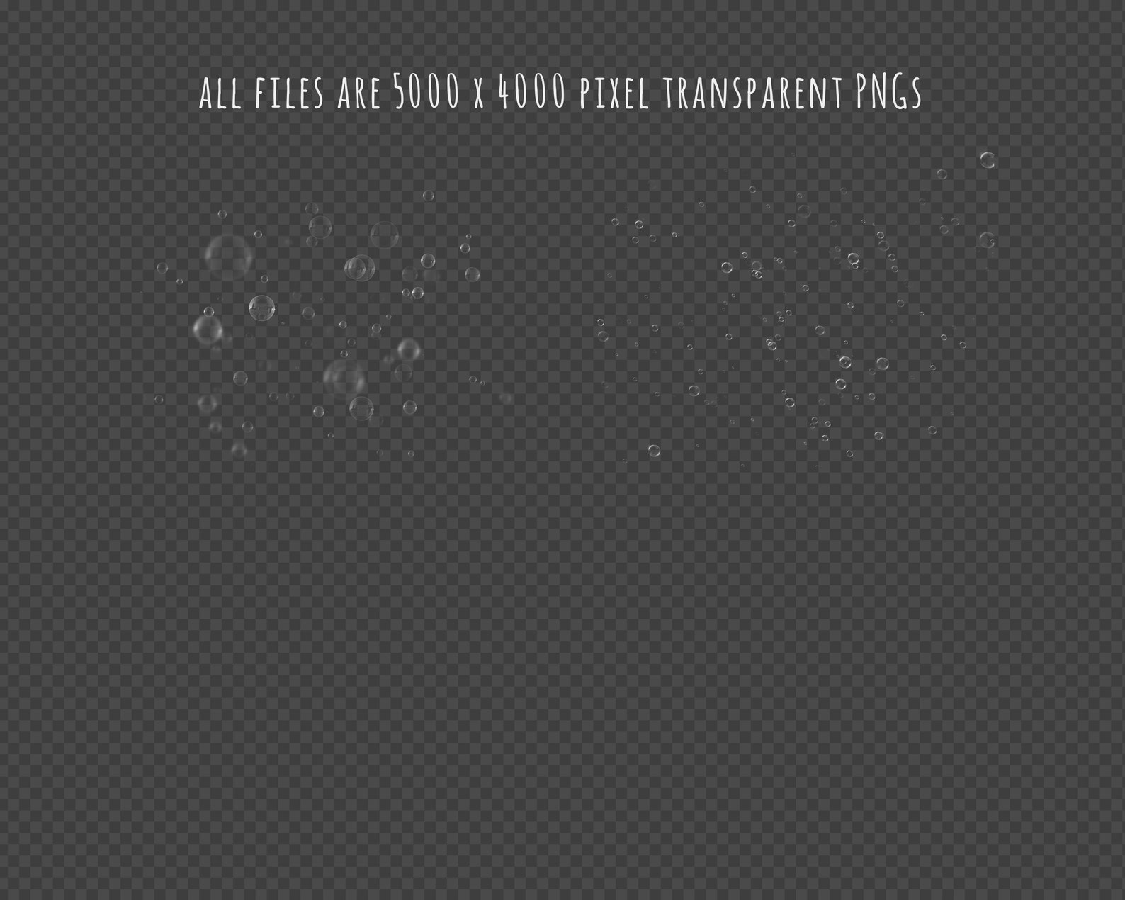 Soap Bubbles Transparent Overlays Bubble Overlays White | Etsy