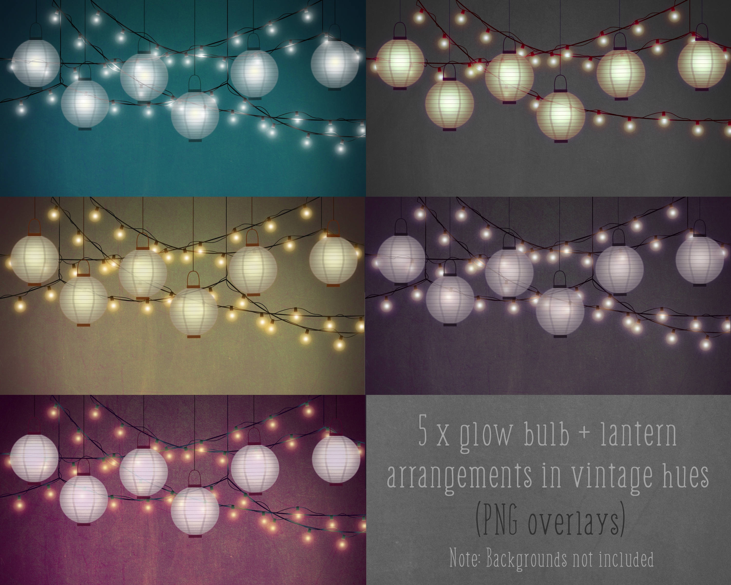 Paper Lanterns Clipart Lanterns Clipart Paper Lantern | Etsy