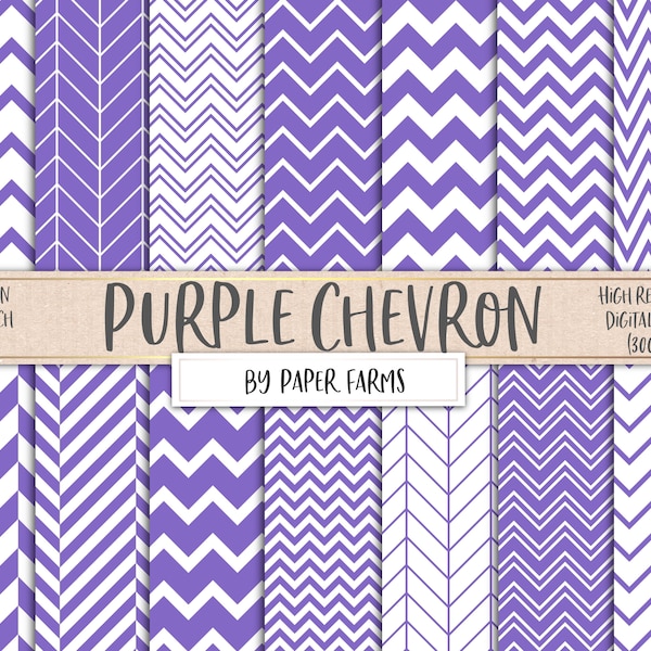 Purple Chevron - Etsy