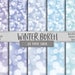 Bokeh Digital Paper, Winter Bokeh, Snow, Winter, Bokeh, Digital Paper ...