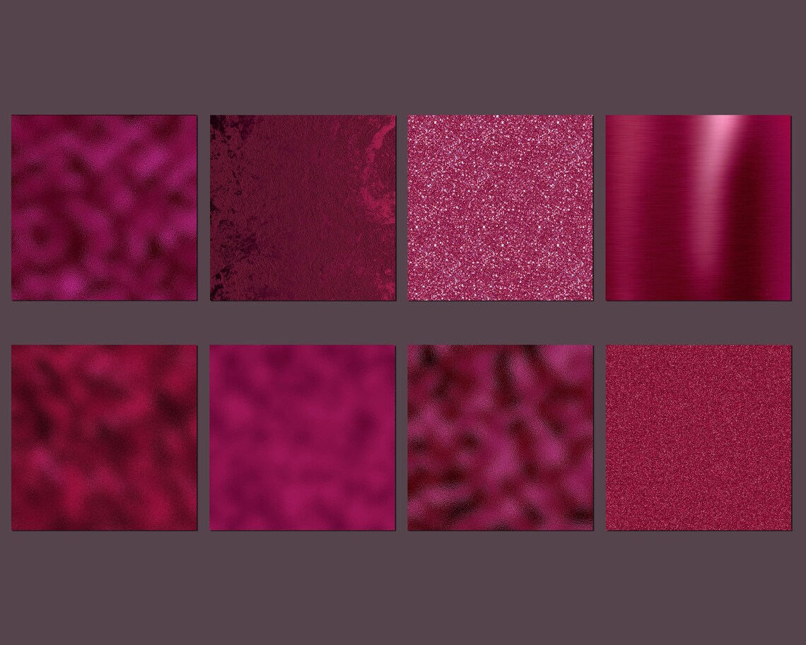 Burgundy Foil Burgundy Glitter Digital Paper Scrapbook - Etsy