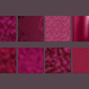 Burgundy Foil, Burgundy Glitter, Digital Paper, Scrapbook Paper ...