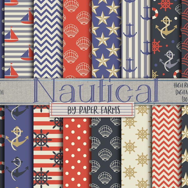 Nautical Backgrounds - Etsy