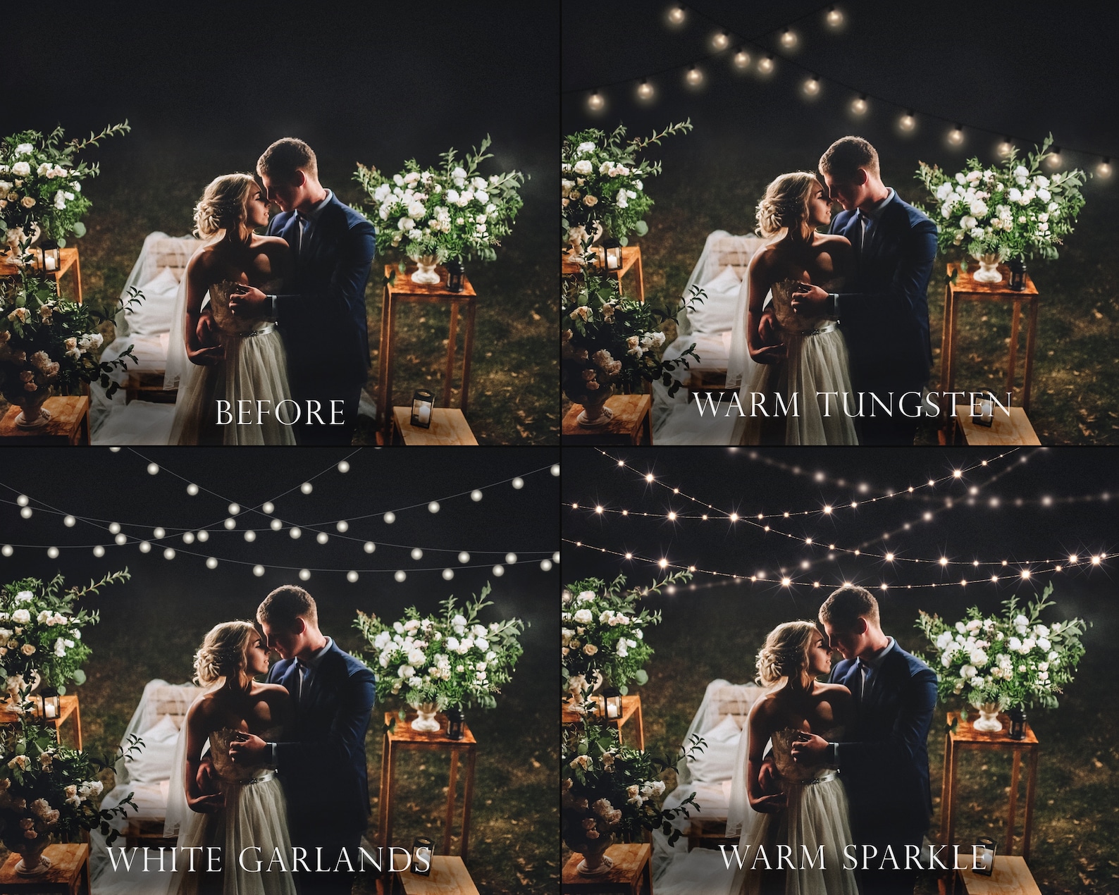 String Lights Overlay, Fairy Lights, Christmas Lights, Overlay, Clipart ...
