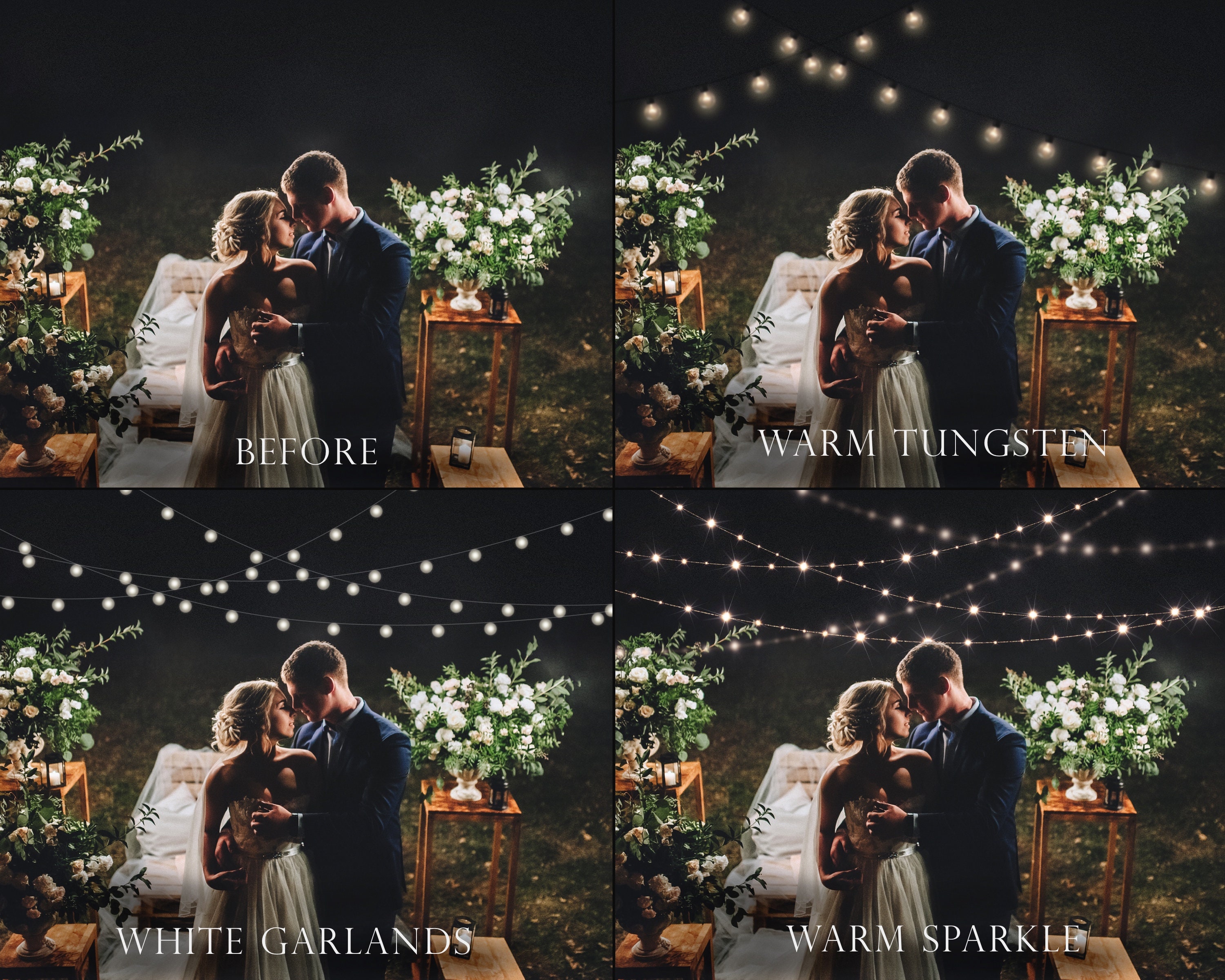 String Lights Overlay Fairy Lights Christmas Lights - Etsy Canada